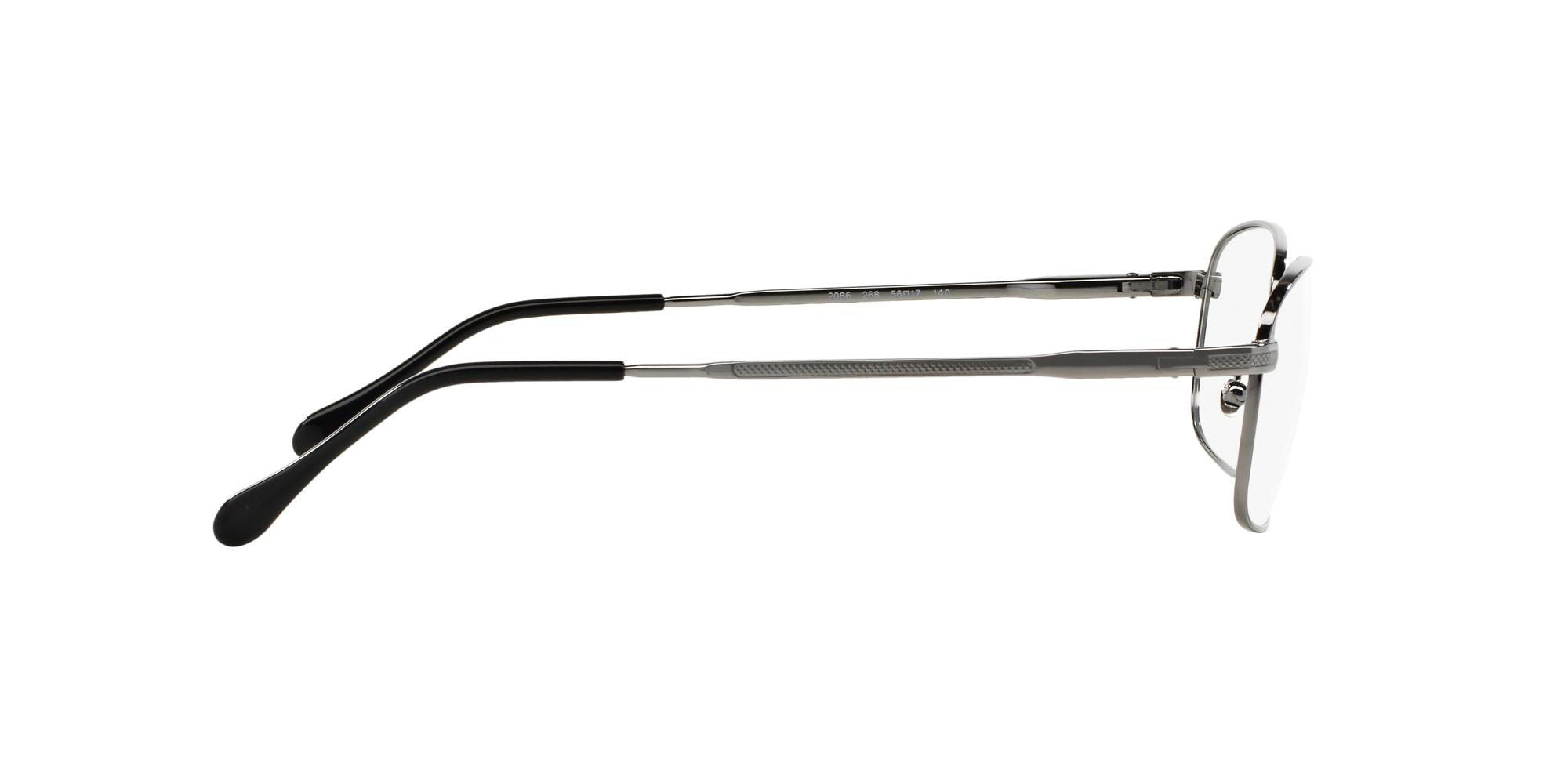 SF2086: Shop Sferoflex Silver/Gunmetal/Grey Square Eyeglasses at ...