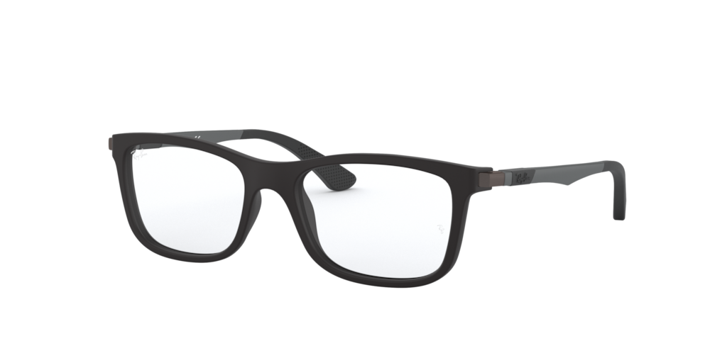 RY1549: Shop Ray-Ban Jr Black Square Eyeglasses at LensCrafters