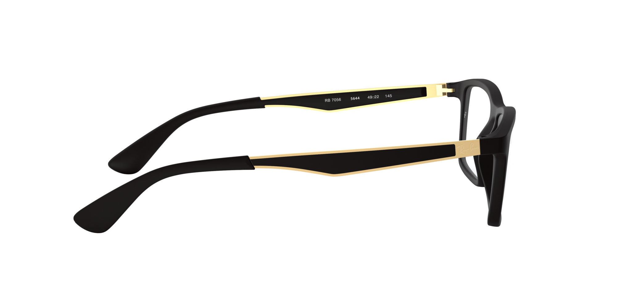 RX7056: Shop Ray-Ban Black Square Eyeglasses at LensCrafters