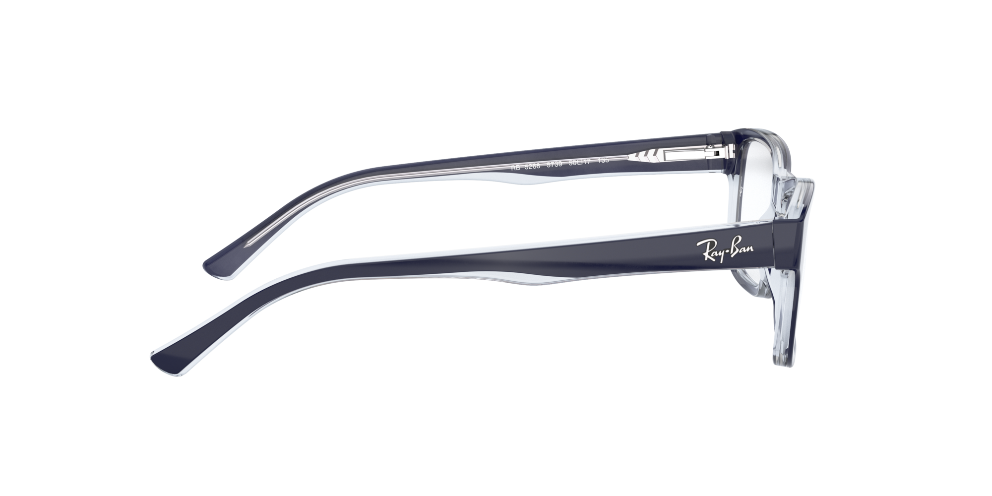 RX5268: Shop Ray-Ban Blue Square Eyeglasses at LensCrafters