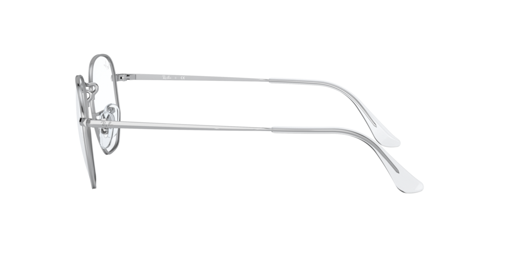 RX6448: Shop Ray-Ban Silver/Gunmetal/Grey Round Eyeglasses at LensCrafters