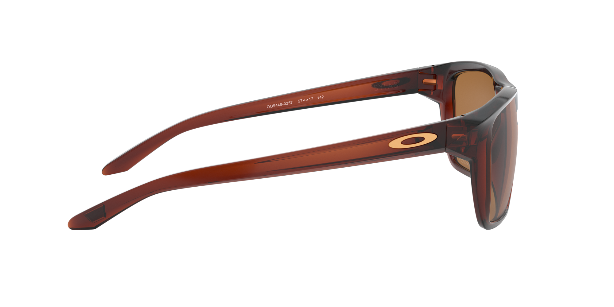 OO9448 57 SYLAS: Shop Oakley Brown/Tan Rectangle Sunglasses at LensCrafters